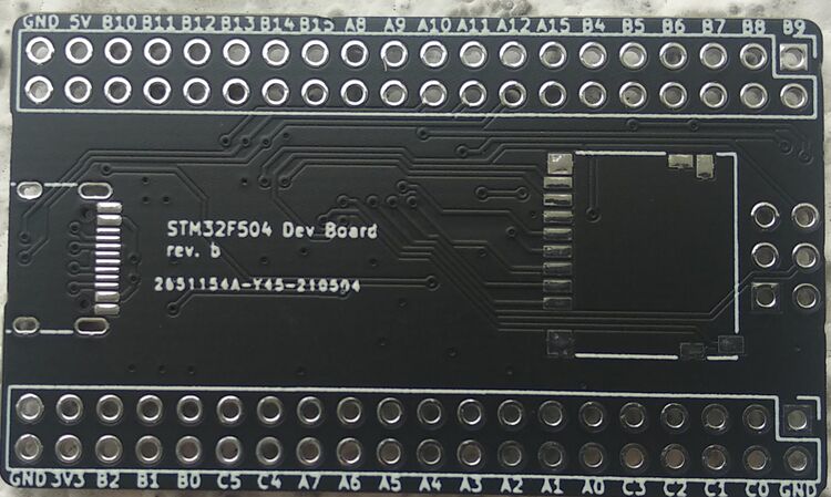Stm32Dev - rev. b (GD32F405 variant) - Stm32World Wiki